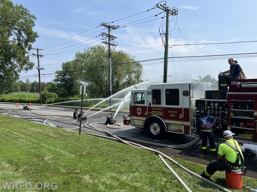Pump Operator training - Wood-Ridge Fire Department