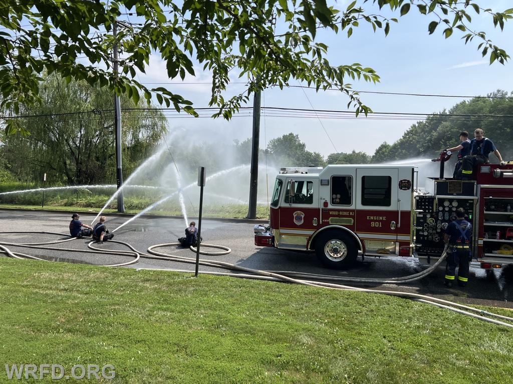 Pump Operator training - Wood-Ridge Fire Department
