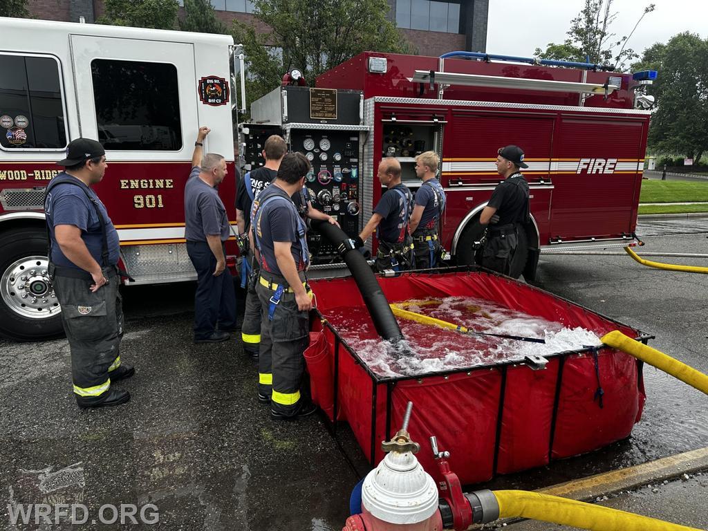 Pump Operator training - Wood-Ridge Fire Department