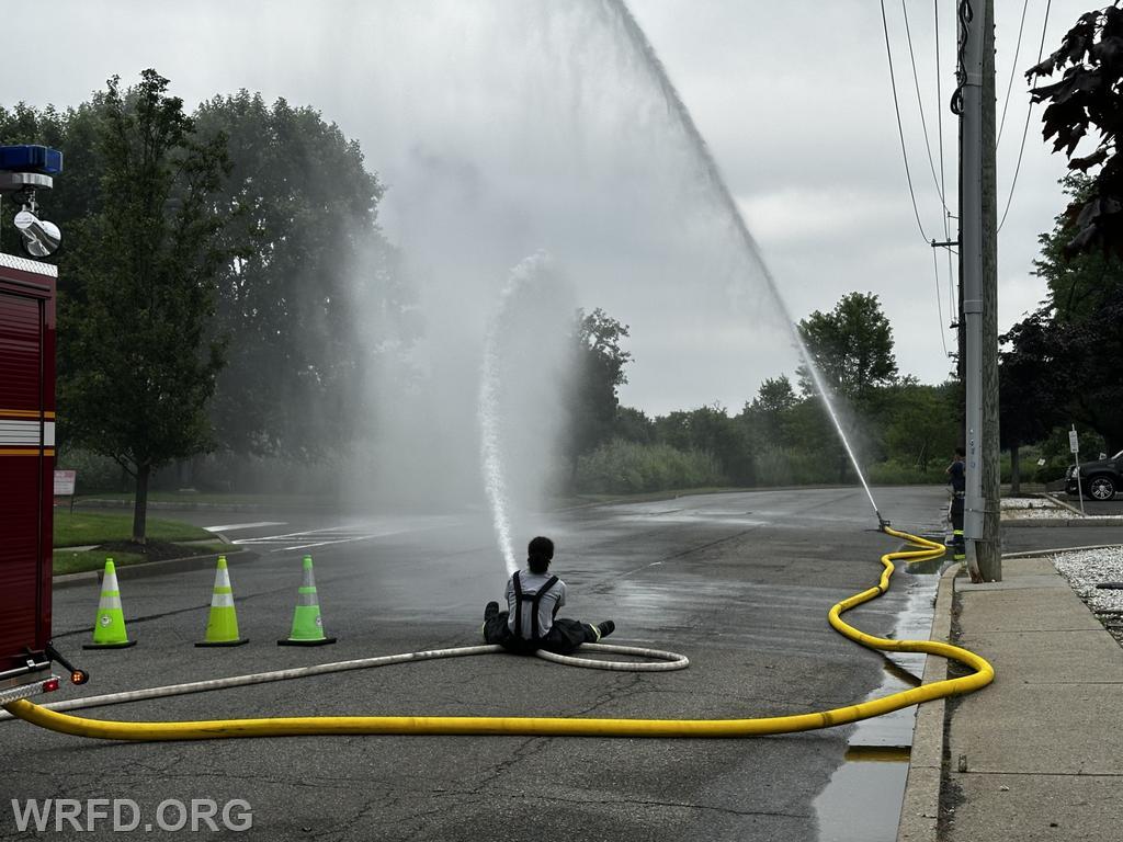 Pump Operator training - Wood-Ridge Fire Department