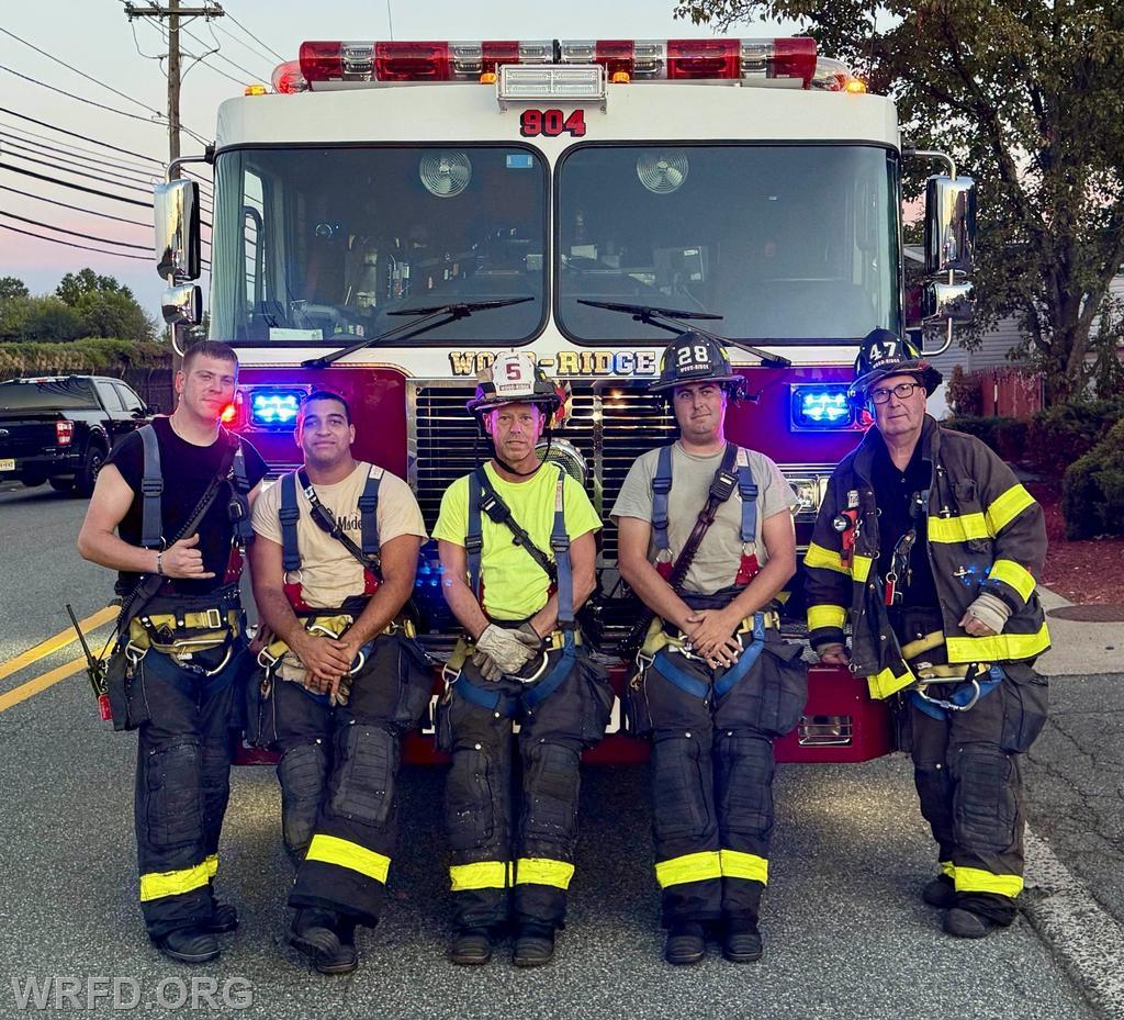 Moonachie mobile home fire - Wood-Ridge Fire Department