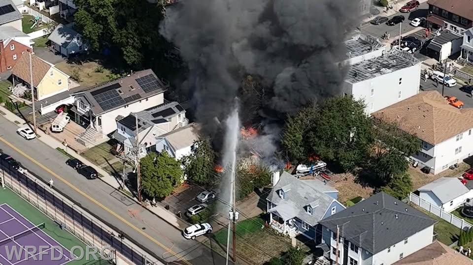 Garfield multiple alarm fire - Wood-Ridge Fire Department